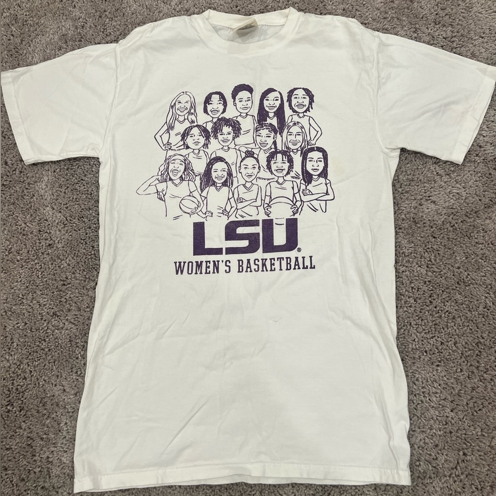 Lsu Women’s Basketball Team Geaux Mad Graphic Tee 202… - Gem